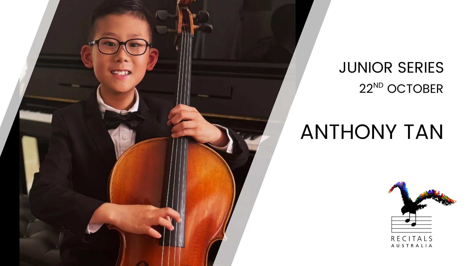 22 October 2025 - Junior Series, Anthony Tan — Recitals Australia