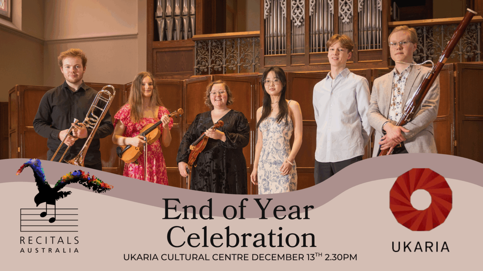 13 December 2025 - End of Year Celebration — Recitals Australia